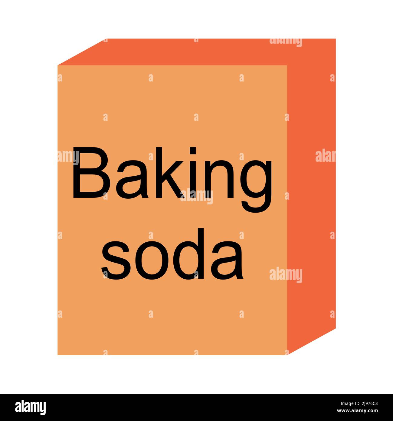 Baking soda ingredient icon, cook food design symbol, bakery product ...