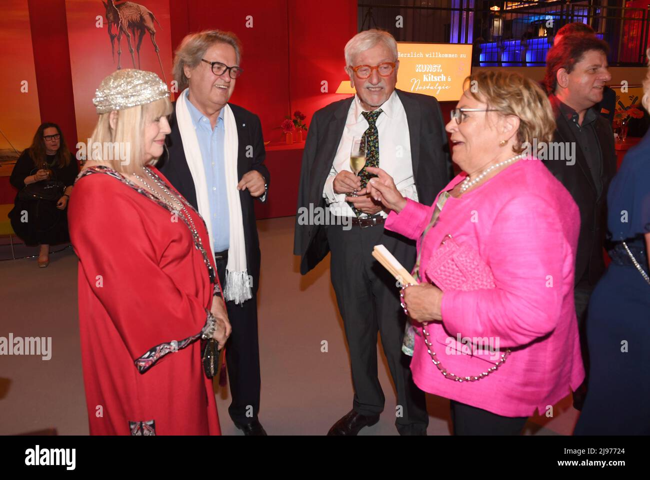 Munich, Germany. 20th May, 2022. Journalist Patricia Riekel(l), Helmut ...