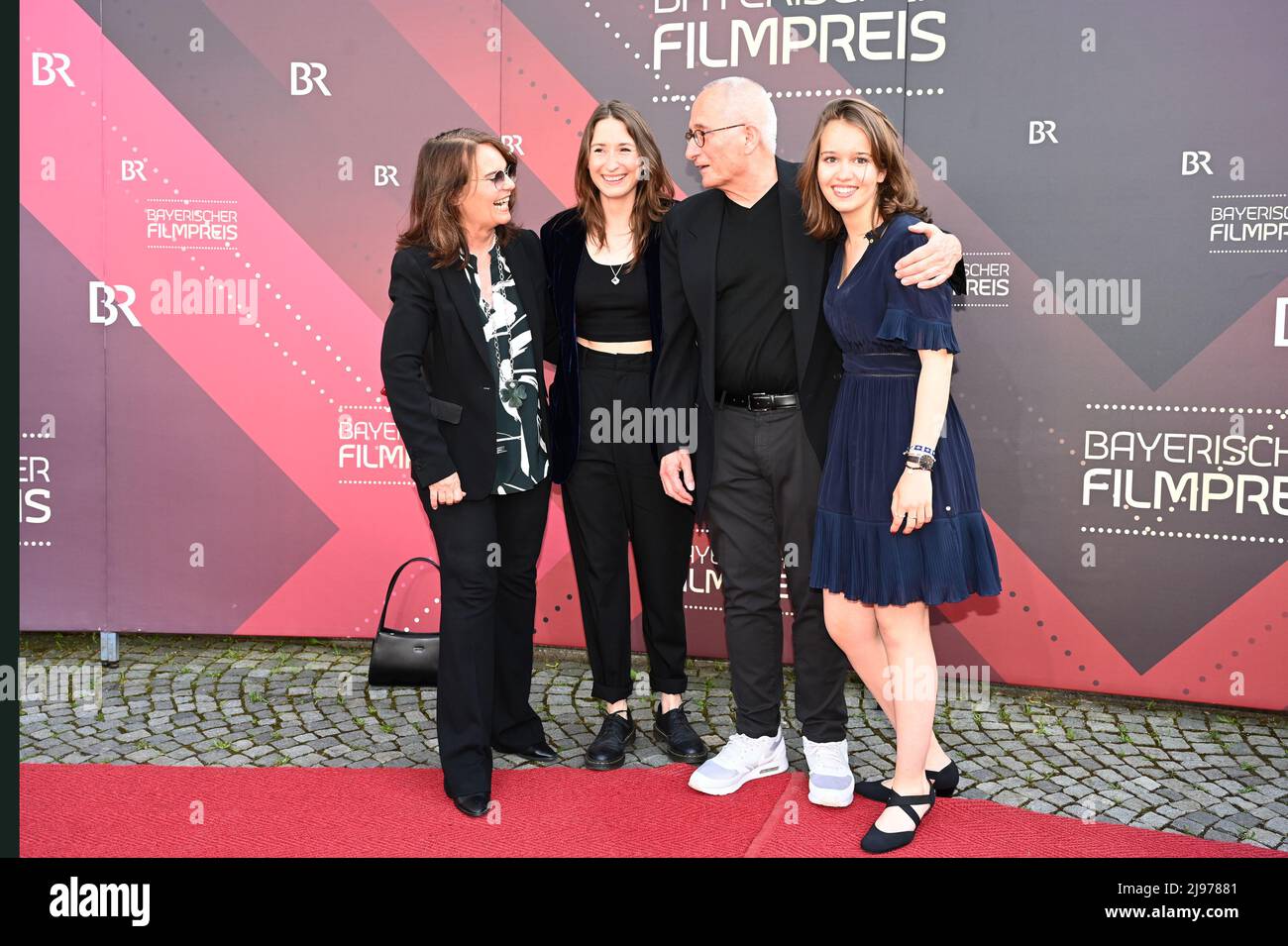 Munich, Germany. 20th May, 2022. Dominik Graf, his wife Caroline Link ...