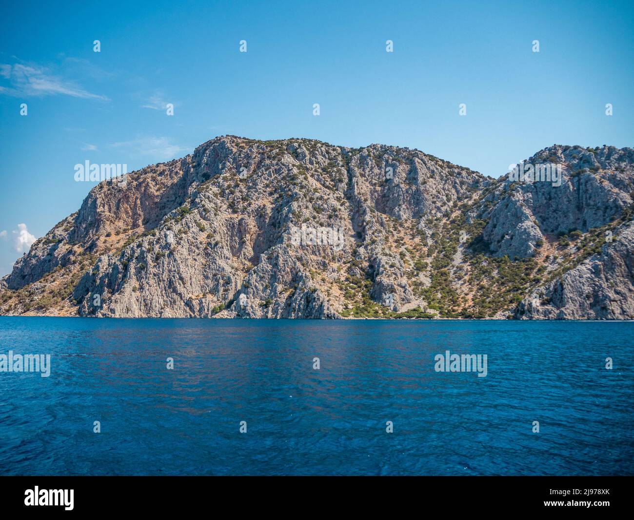 Islands arround Selimiye - Marmaris, Turkey Stock Photo - Alamy