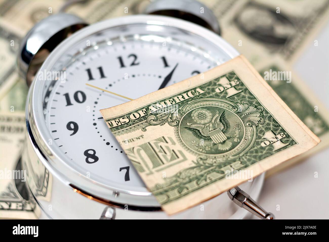 American money banknote currency bill 1 $ one American dollar, USA ...