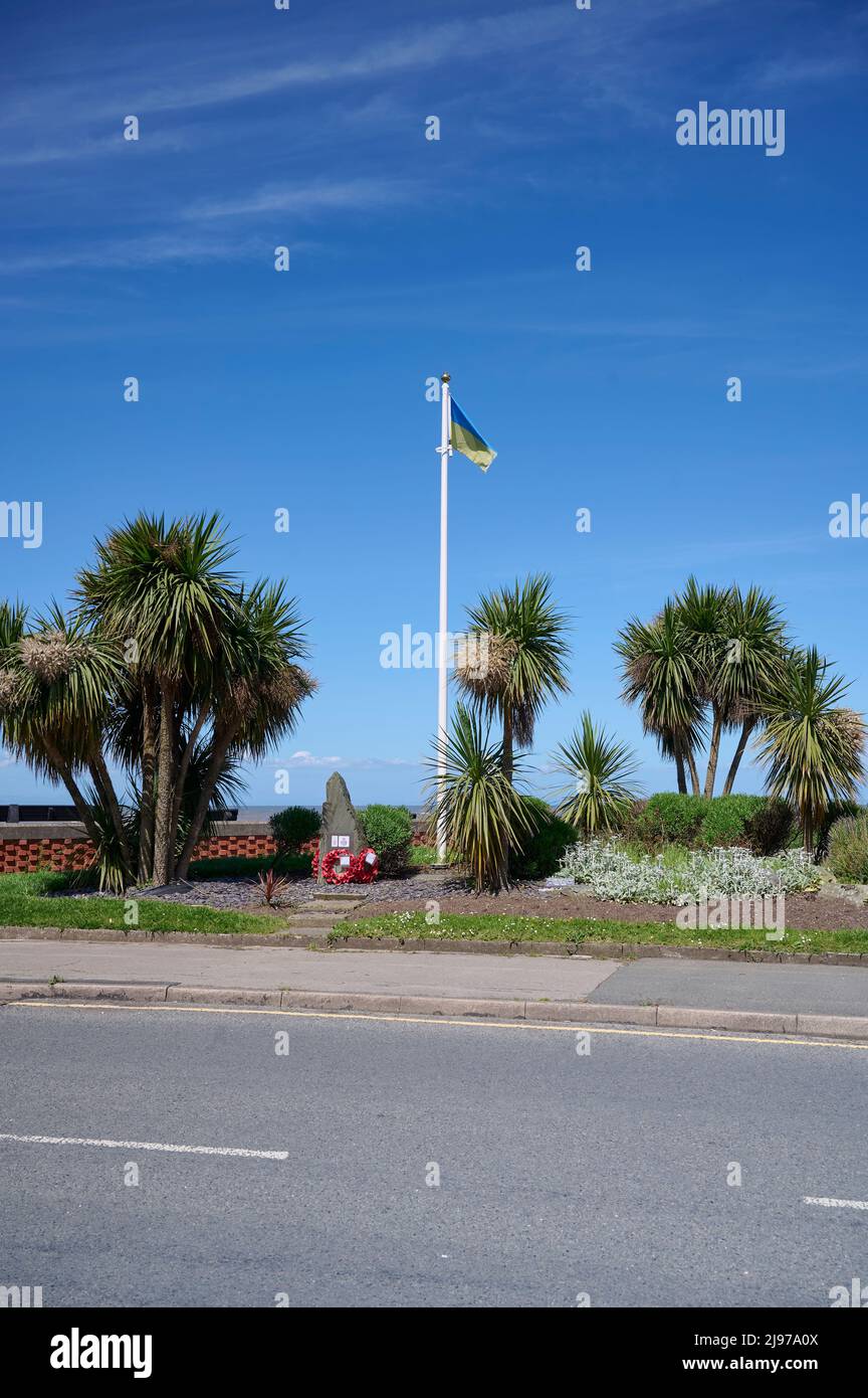 War memorial on the Esplanade at Knott End on Sea,UK Stock Photo - Alamy