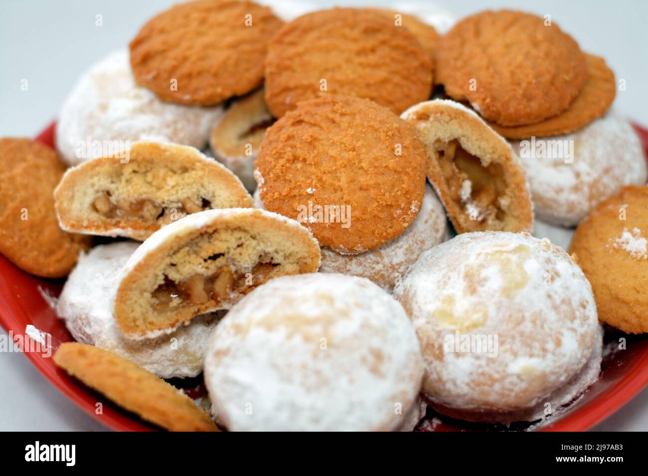 Traditional Arabic cookies for celebration of Islamic holidays of El ...