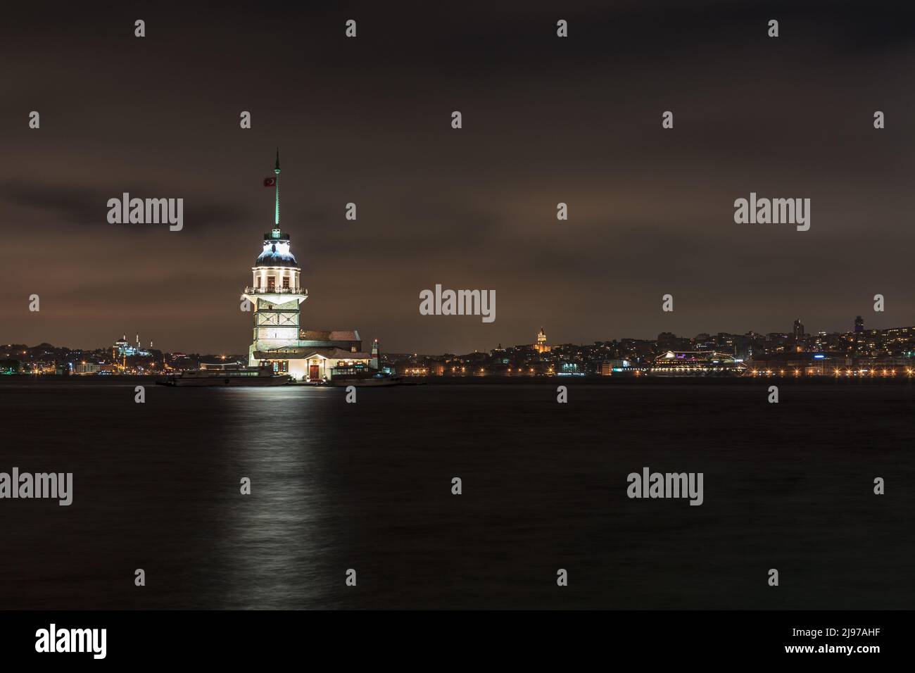 Located at the southern entrance of the Bosphorus, Maiden's Tower's ...