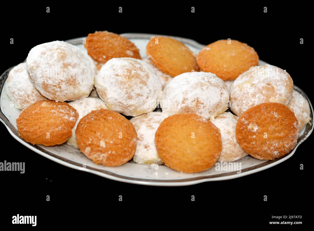 Traditional Arabic cookies for celebration of Islamic holidays of El ...