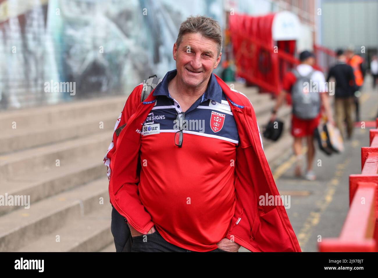 Tony Smith Head Coach of Hull KR ahead of the lunch time kick off Stock ...