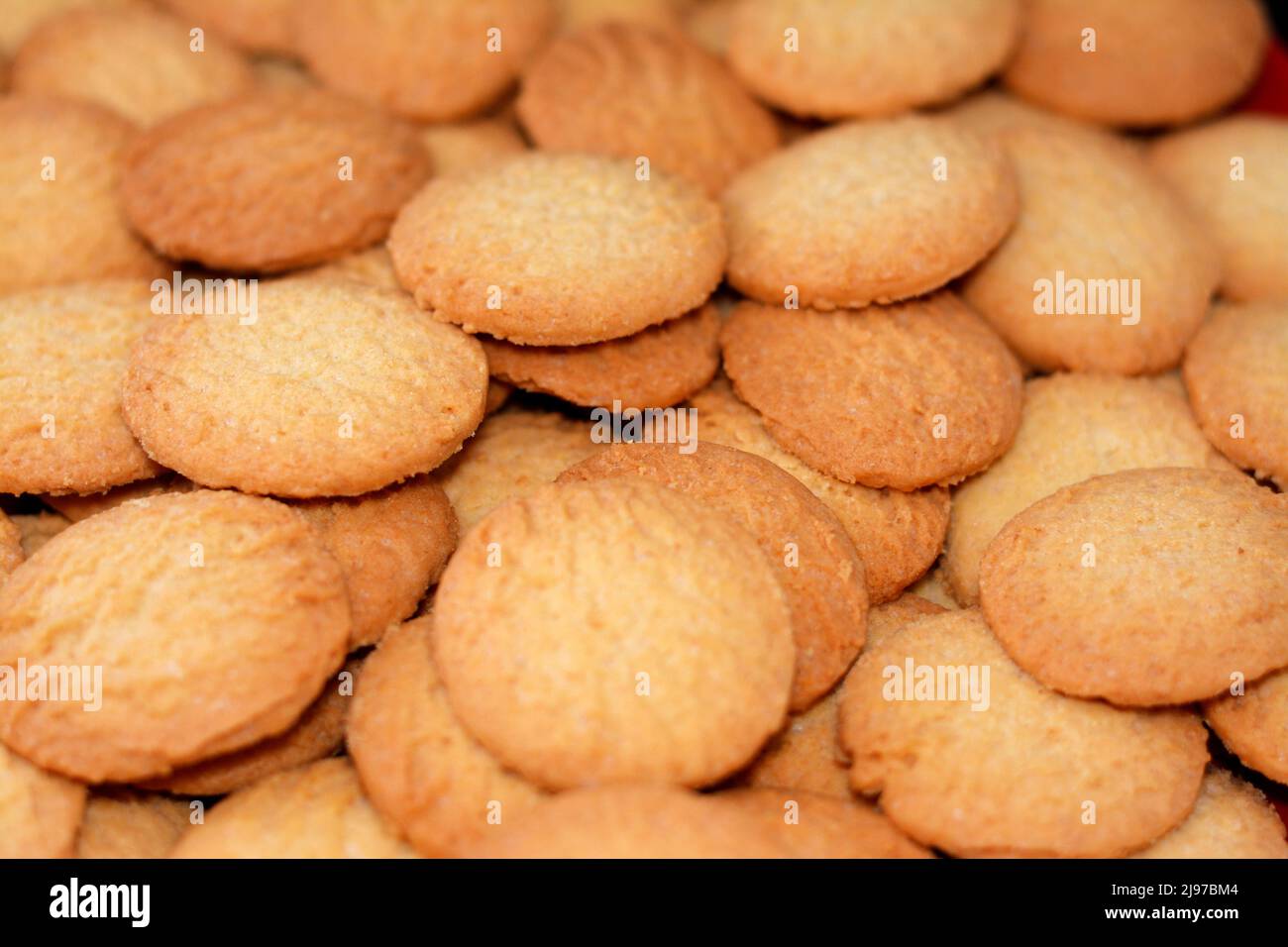 A pile of traditional Arabic cookies for celebration of Islamic ...