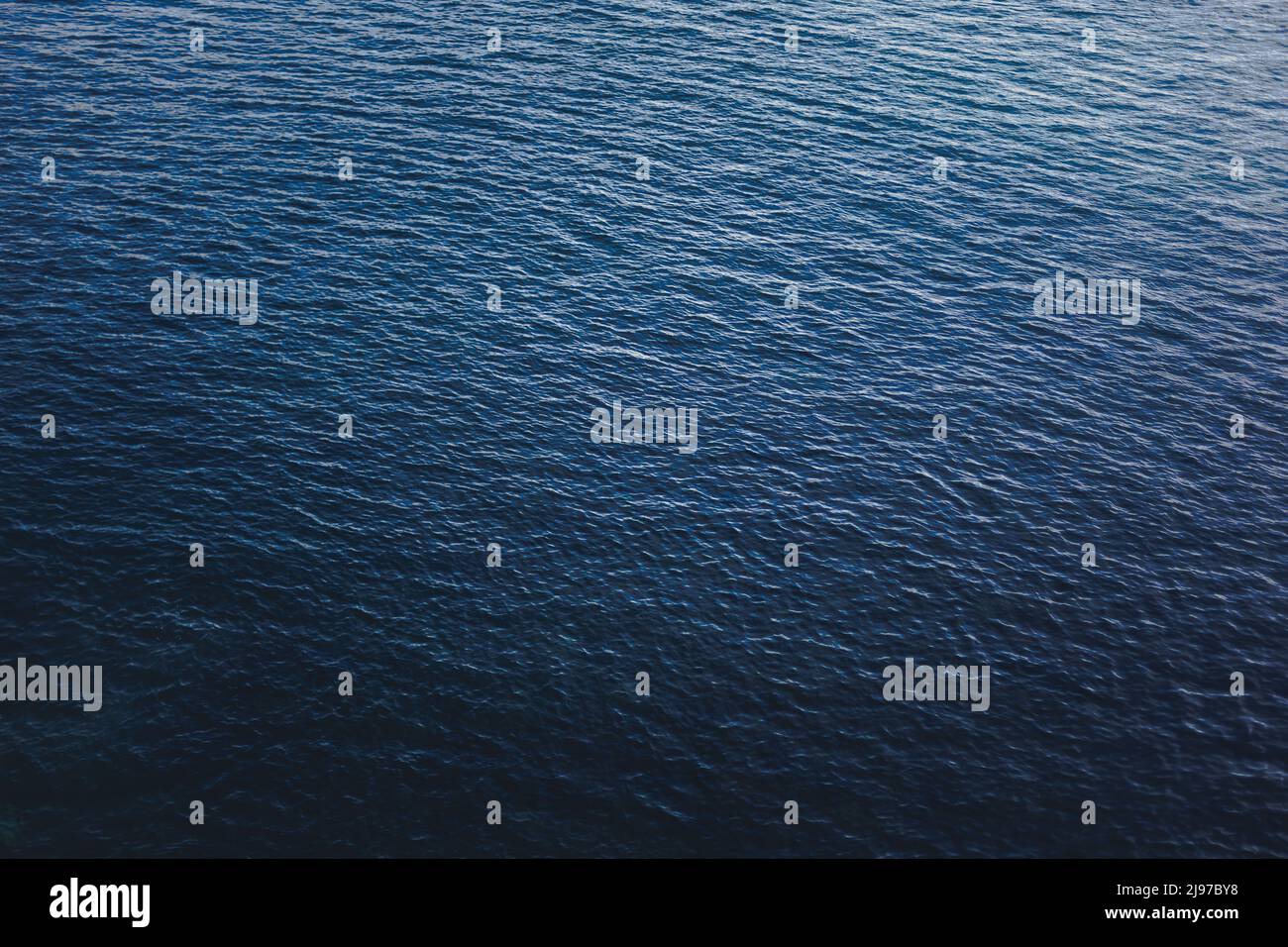 Dark blue sea waves Stock Photo - Alamy
