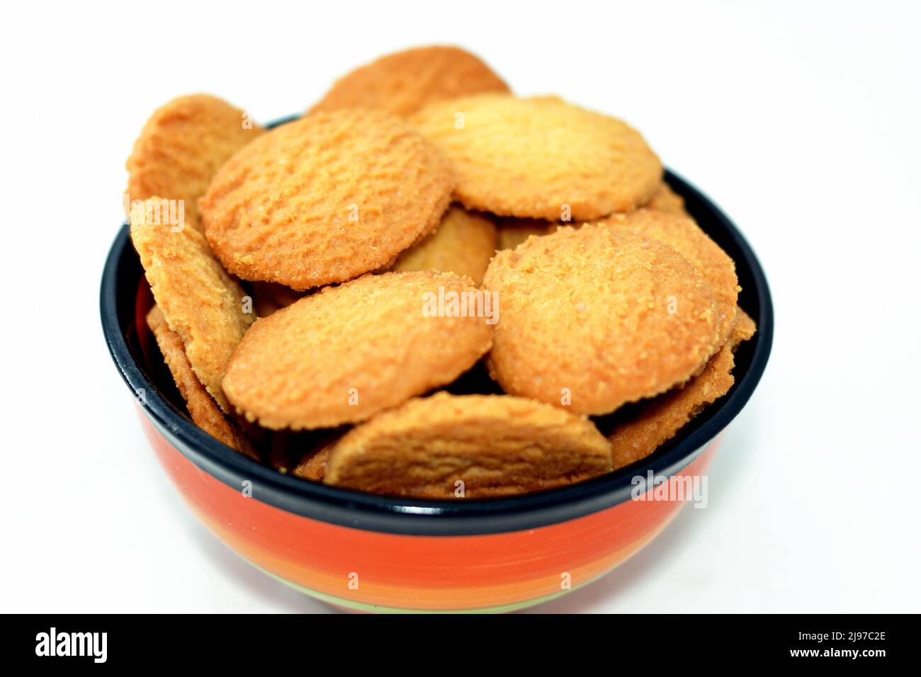 A deep plate of traditional Arabic cookies for celebration of Islamic ...