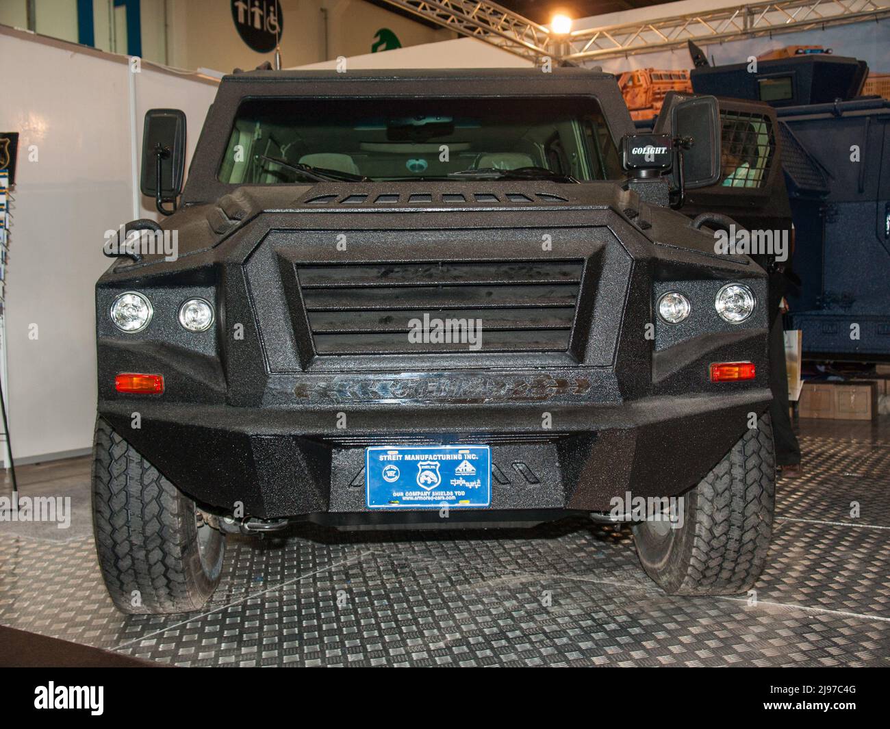 Abu Dhabi, UAE - Feb.23. 2011: Streit Group Cobra 4x4 APC armoured ...