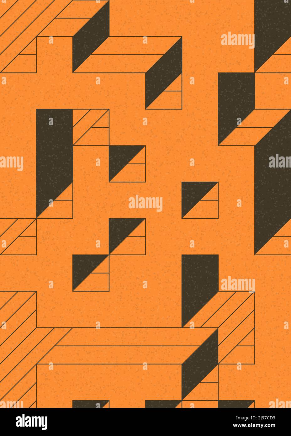 Implementation of Edward Zajec’s “Il Cubo” generative art background ...