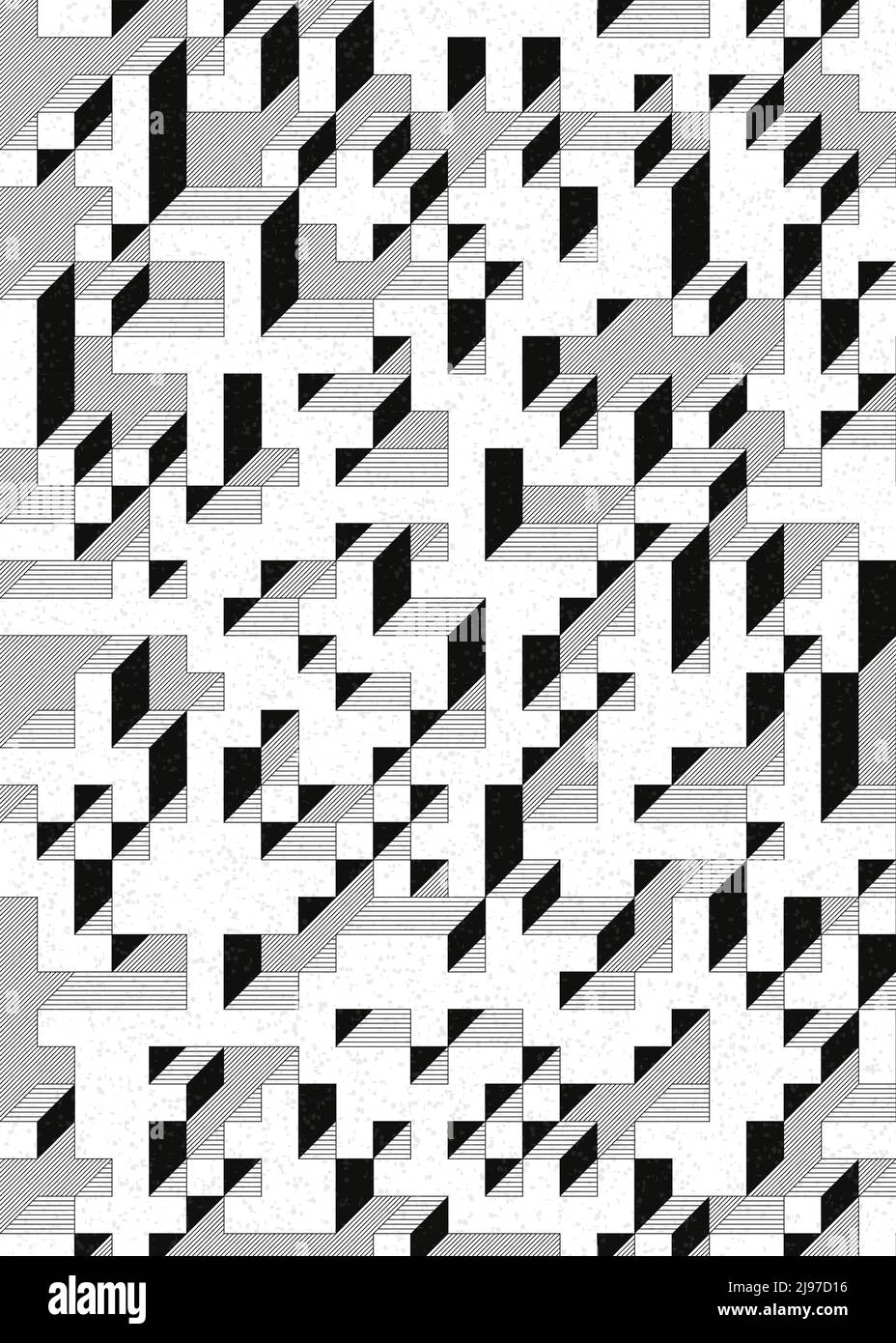 Implementation of Edward Zajec’s “Il Cubo” generative art background ...