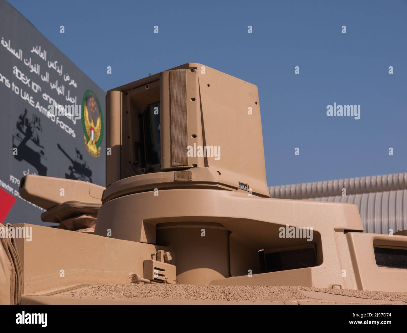 Abu Dhabi, UAE - Feb.23. 2011: Nexter Systems UAE (United Arab Emirates ...