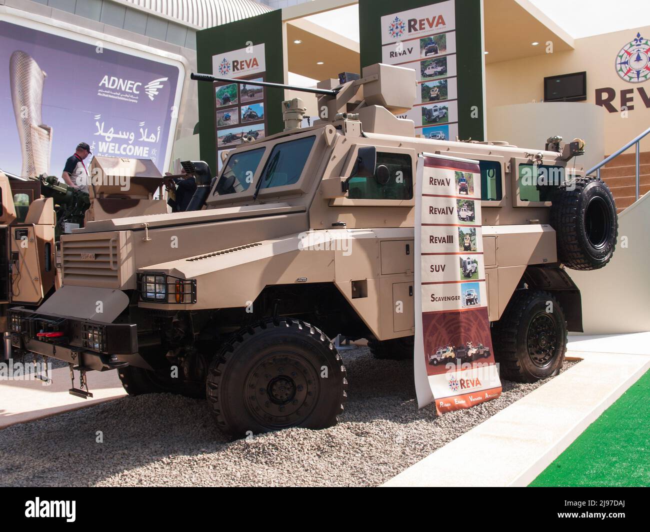 Abu Dhabi, UAE - Feb.23. 2011: South African ICP(Integrated Convoy ...