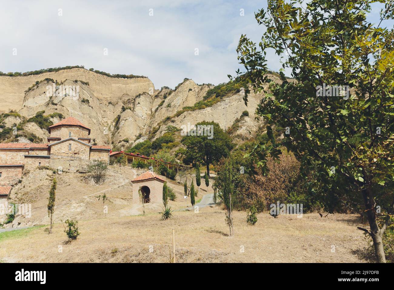 Ancient Shio-Mgvime Monastery is located in a narrow limestone gorge ...
