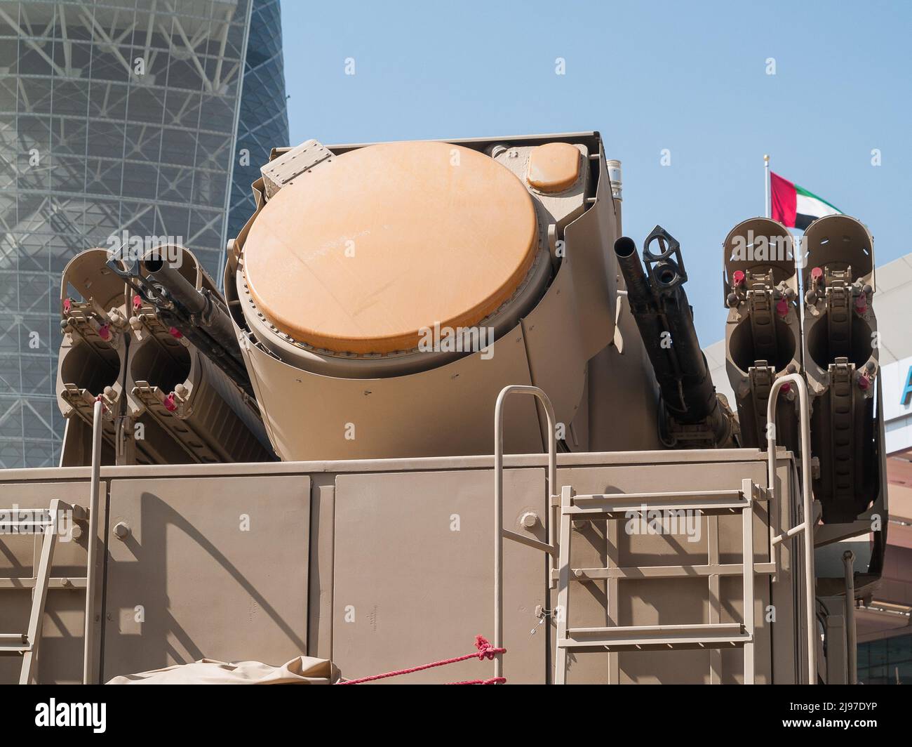 Abu Dhabi, UAE - Feb.23. 2011: Pantsir-S1 (SA-22 Greyhound) Anti ...