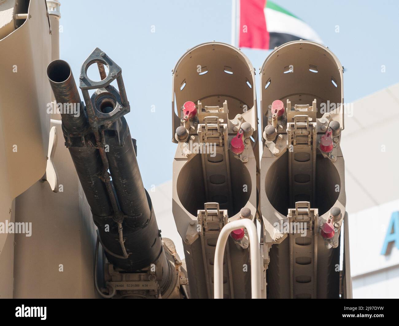 Abu Dhabi, UAE - Feb.23. 2011: Pantsir-S1 (SA-22 Greyhound) Anti ...