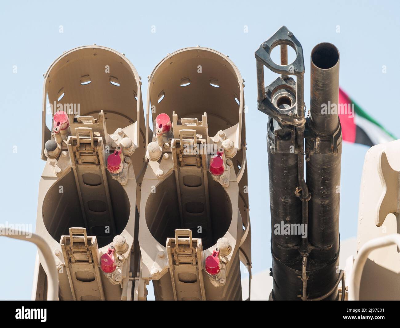 Abu Dhabi, UAE - Feb.23. 2011: Pantsir-S1 (SA-22 Greyhound) Anti ...