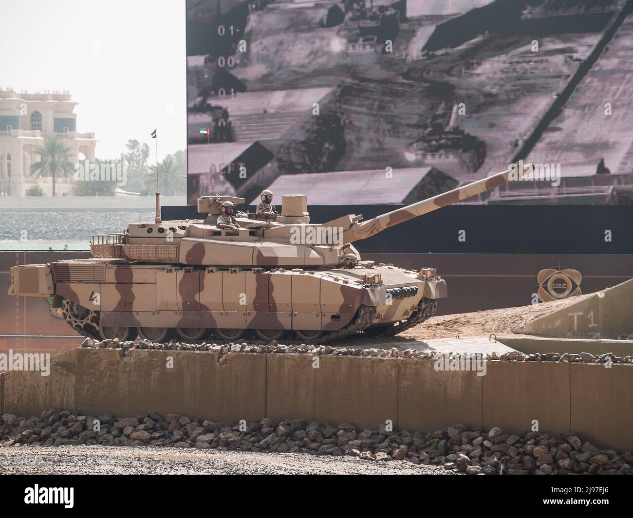 Abu Dhabi, UAE - Feb.23. 2011: Nexter Systems UAE (United Arab Emirates ...