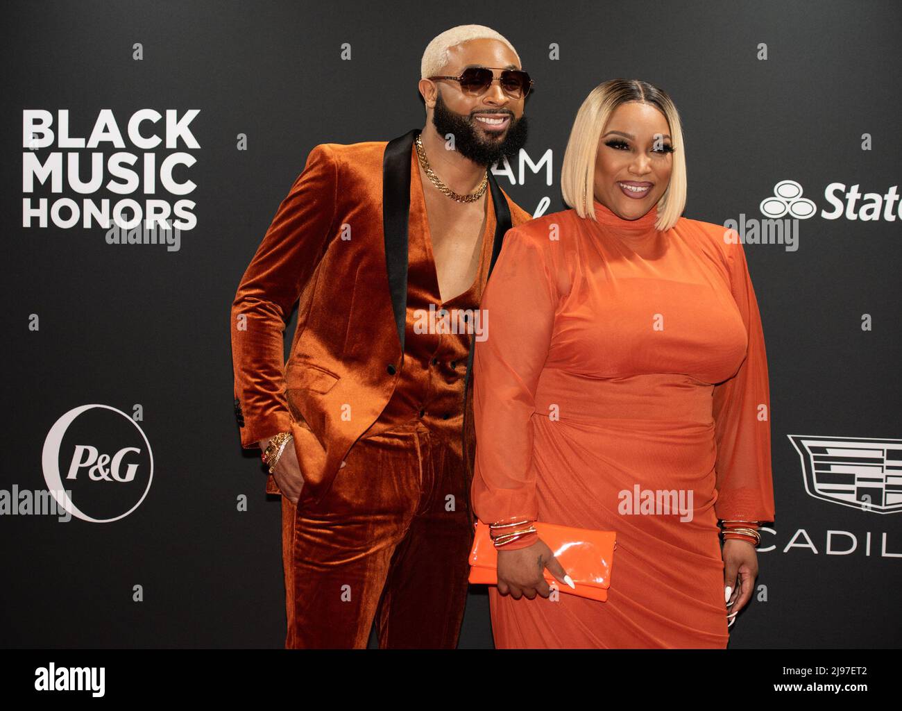 Tasha Page Lockhart & Elijah Connor arrive on the Red Carpet of the 7th ...