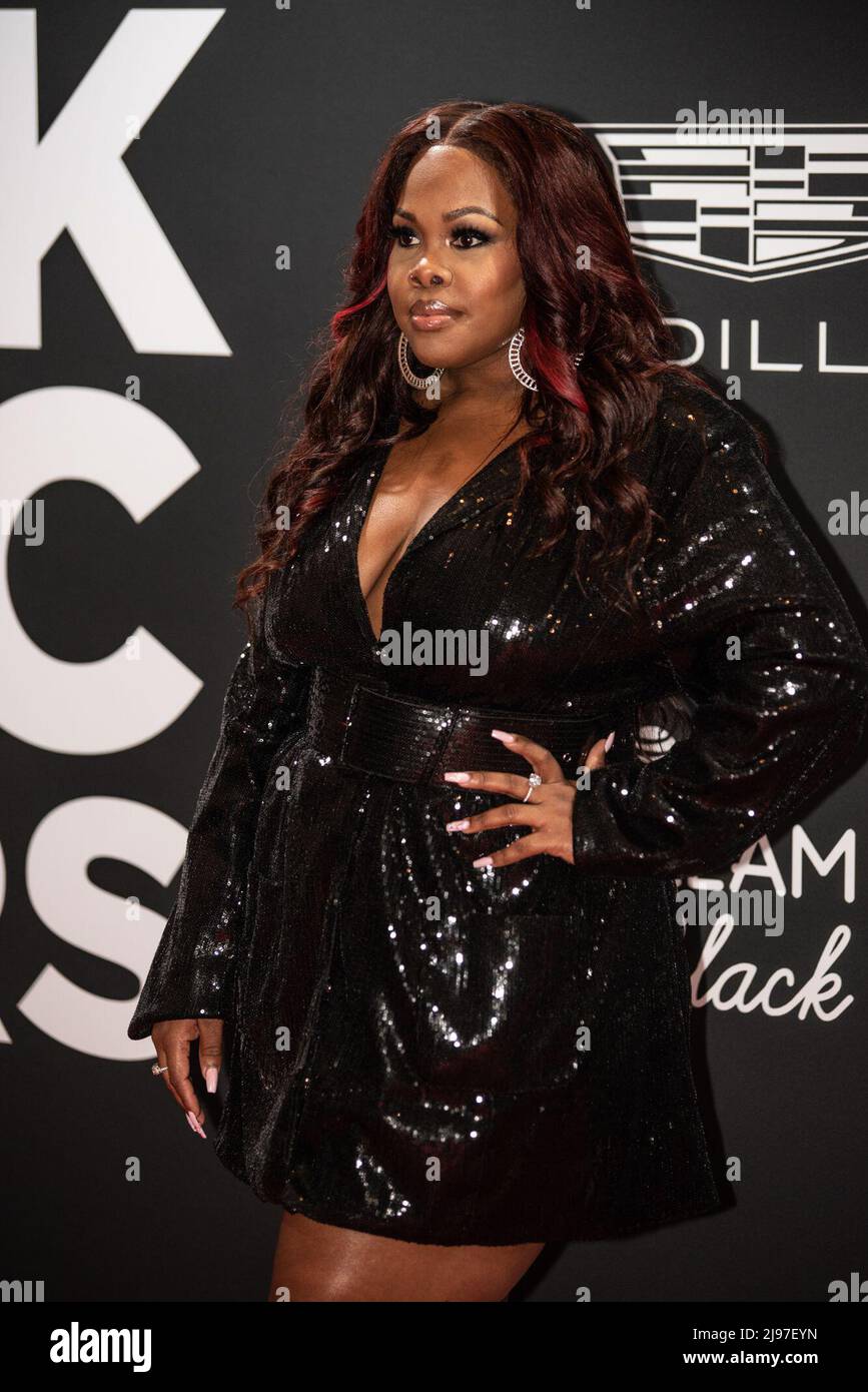 Singer / Actress Amber Riley arrives for the Red Carpet of the 7th ...