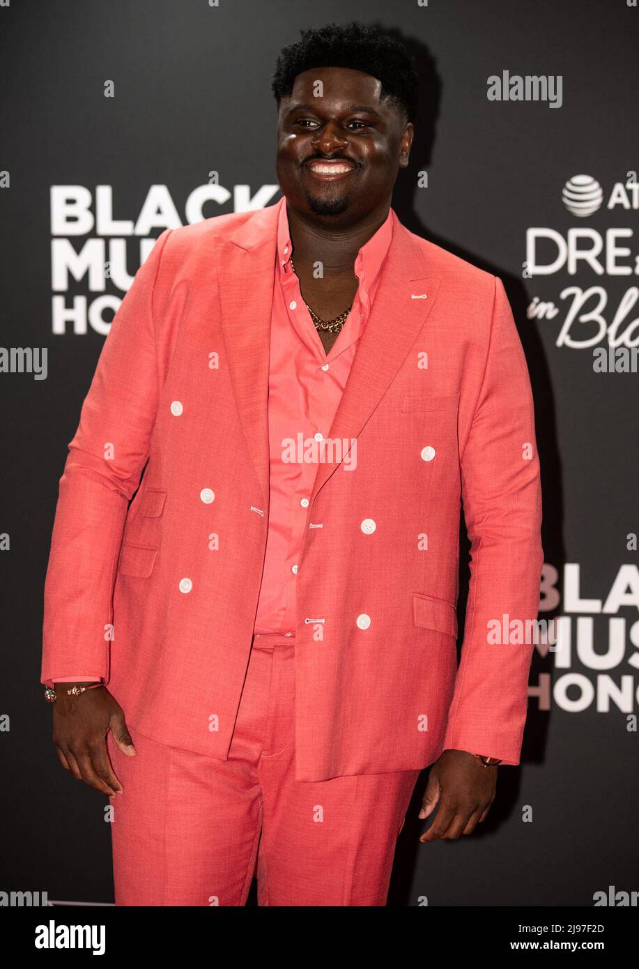 Gospel Artist Semaje arrives on the Red Carpet of the 7th Annual Black ...
