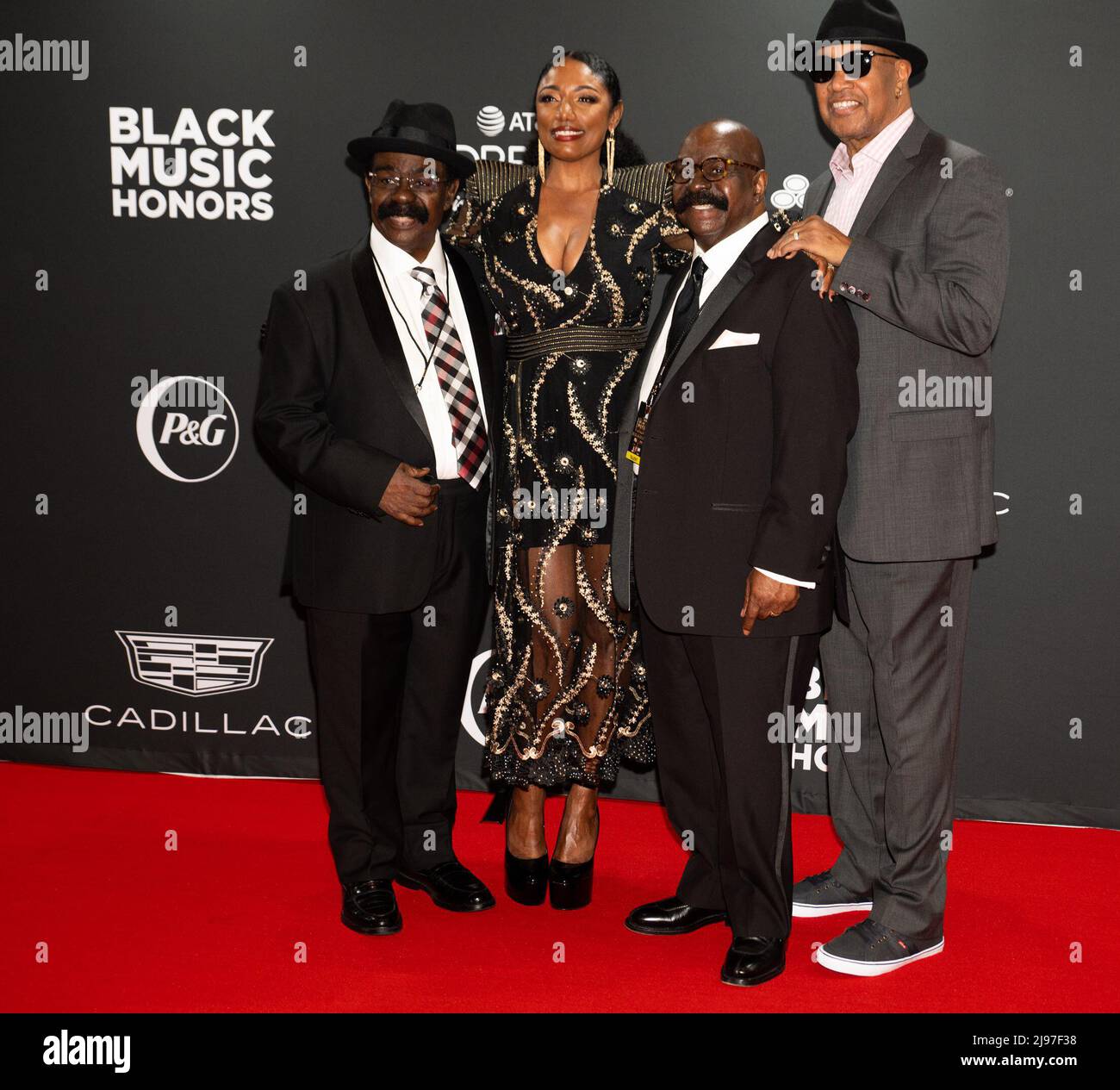 R&B Group Whispers and Singer Karyn White on the Red Carpet of the 7th ...