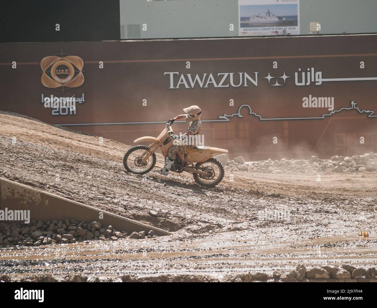 IDEX 2011 Military Exibition Stock Photo - Alamy