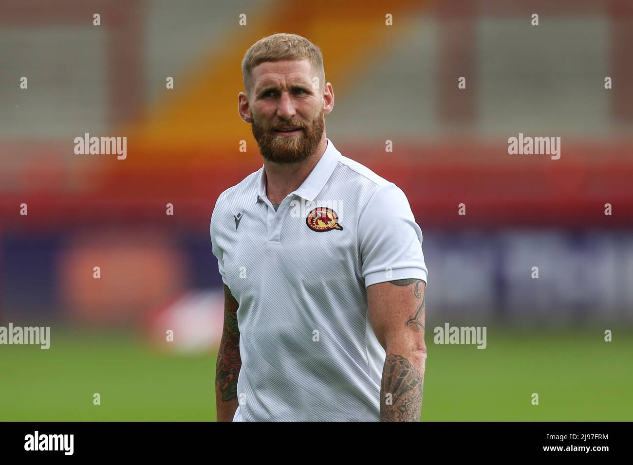 Sam Tomkins #29 of Catalans Dragons ahead of today’s fixture Stock ...