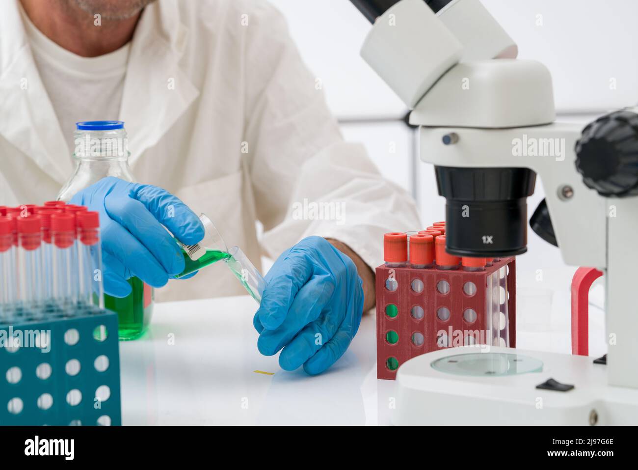 Scientific experiment in the laboratory of the metabolism of living ... Scientific experiment in the laboratory of the metabolism of living ...