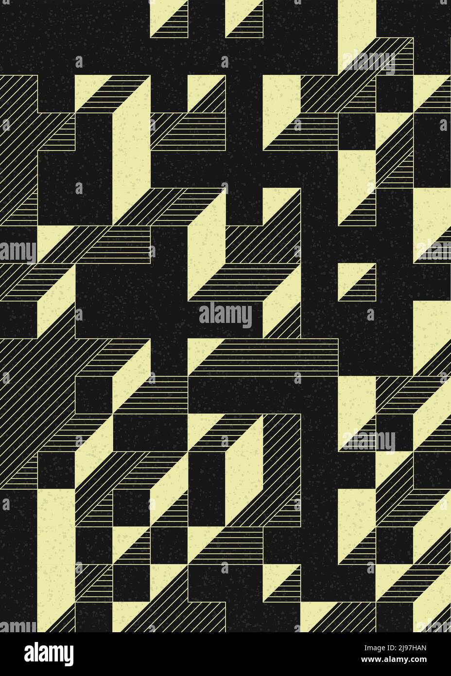 Implementation of Edward Zajec’s “Il Cubo” generative art background ...