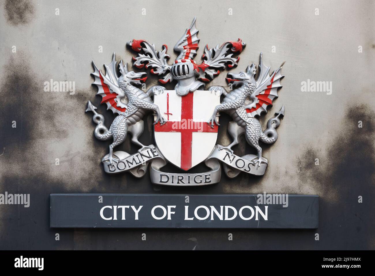 City of london crest hi-res stock photography and images - Alamy