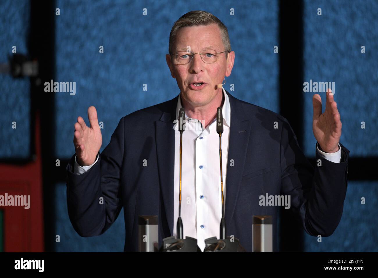 Bremen, Germany. 21st May, 2022. Frank Imhoff, the current president of ...