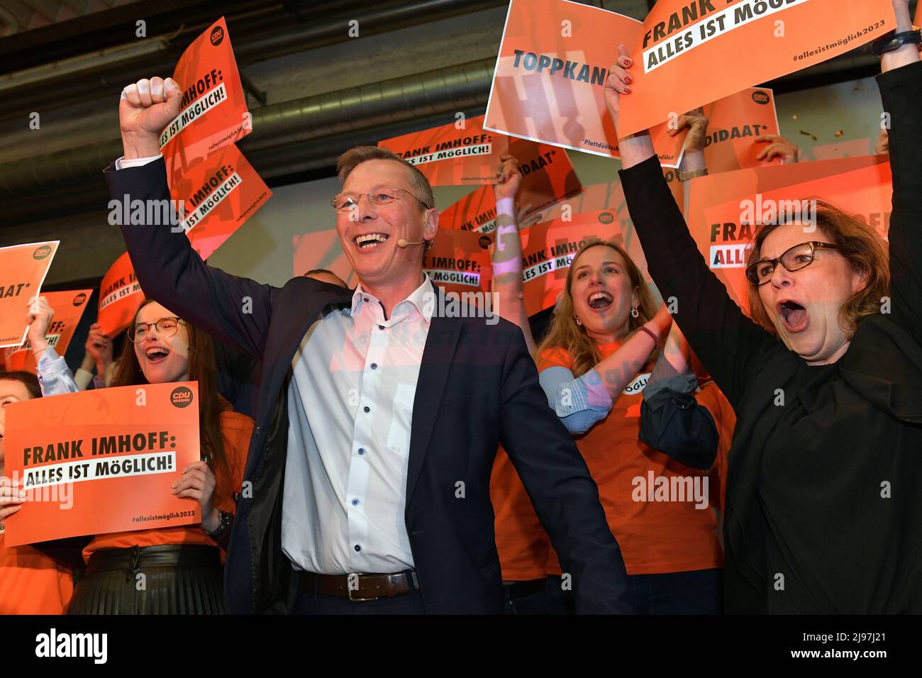 Bremen, Germany. 21st May, 2022. Frank Imhoff, the current president of ...