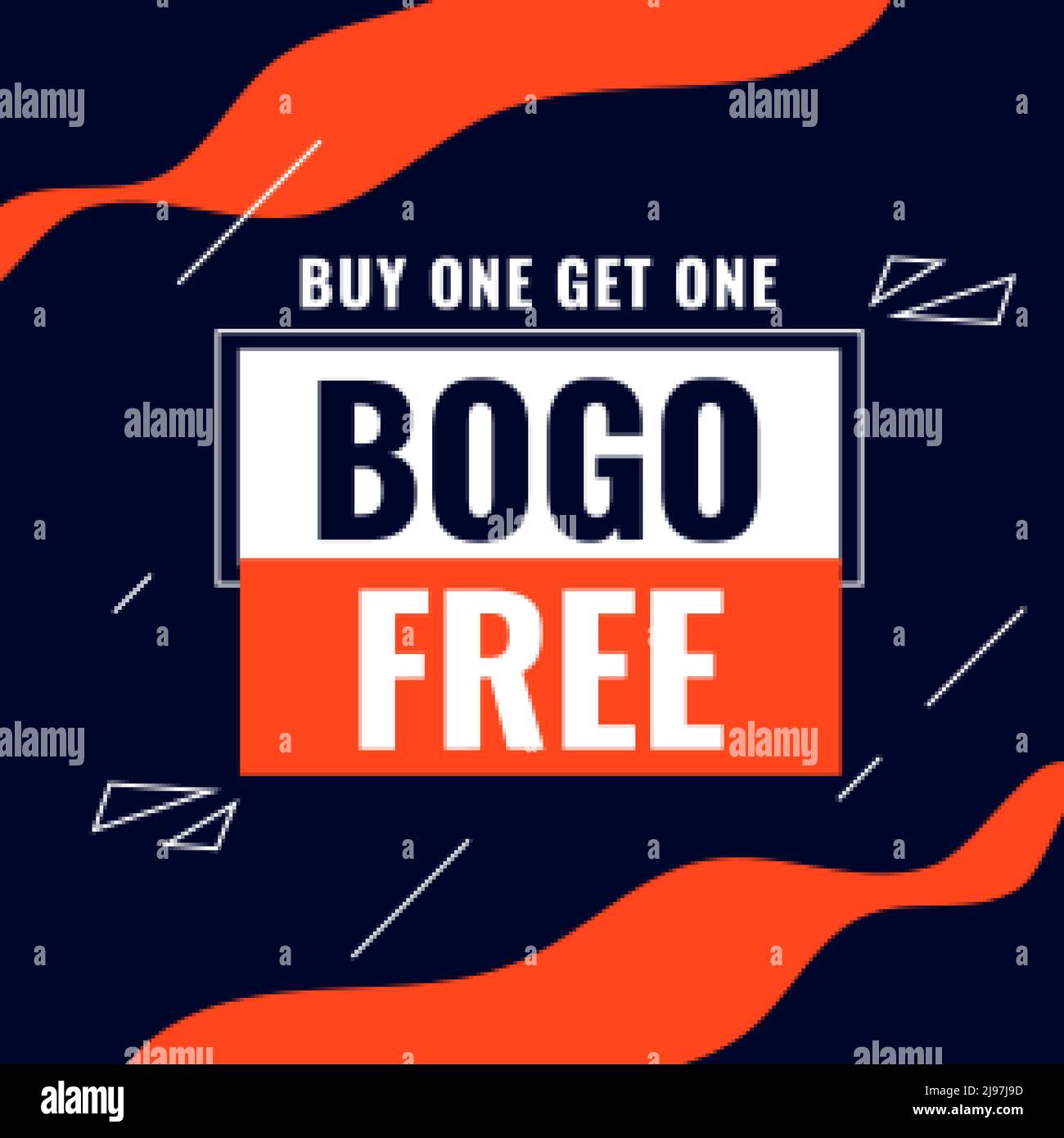 Bogo template hi-res stock photography and images - Alamy