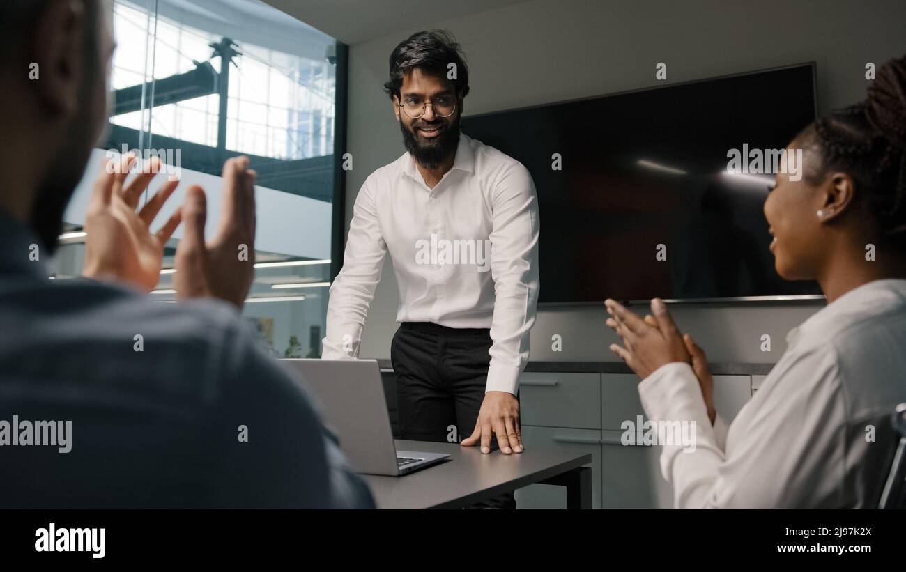 Female indian boss hi-res stock photography and images - Alamy