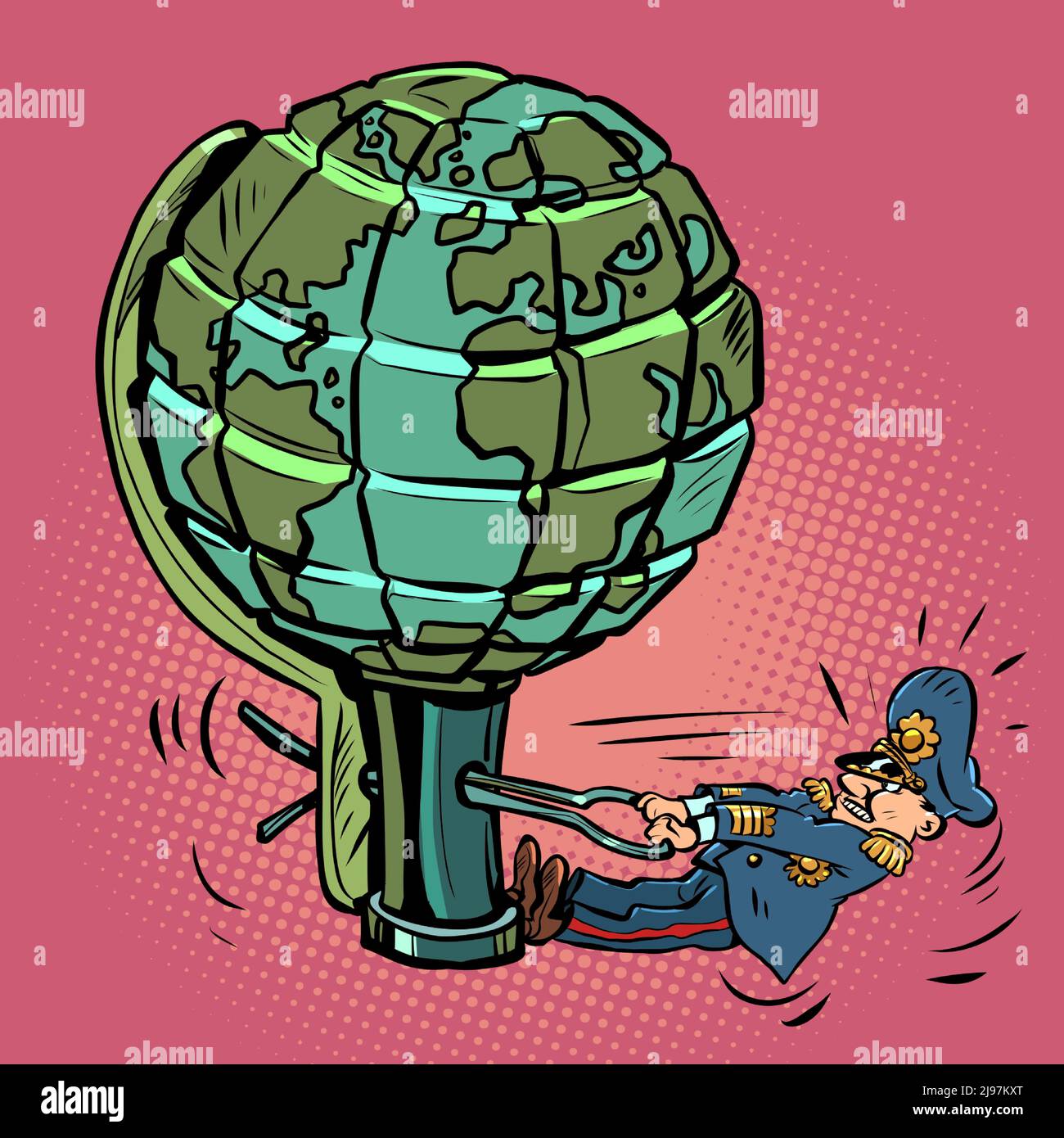 War general vintage Stock Vector Images - Alamy