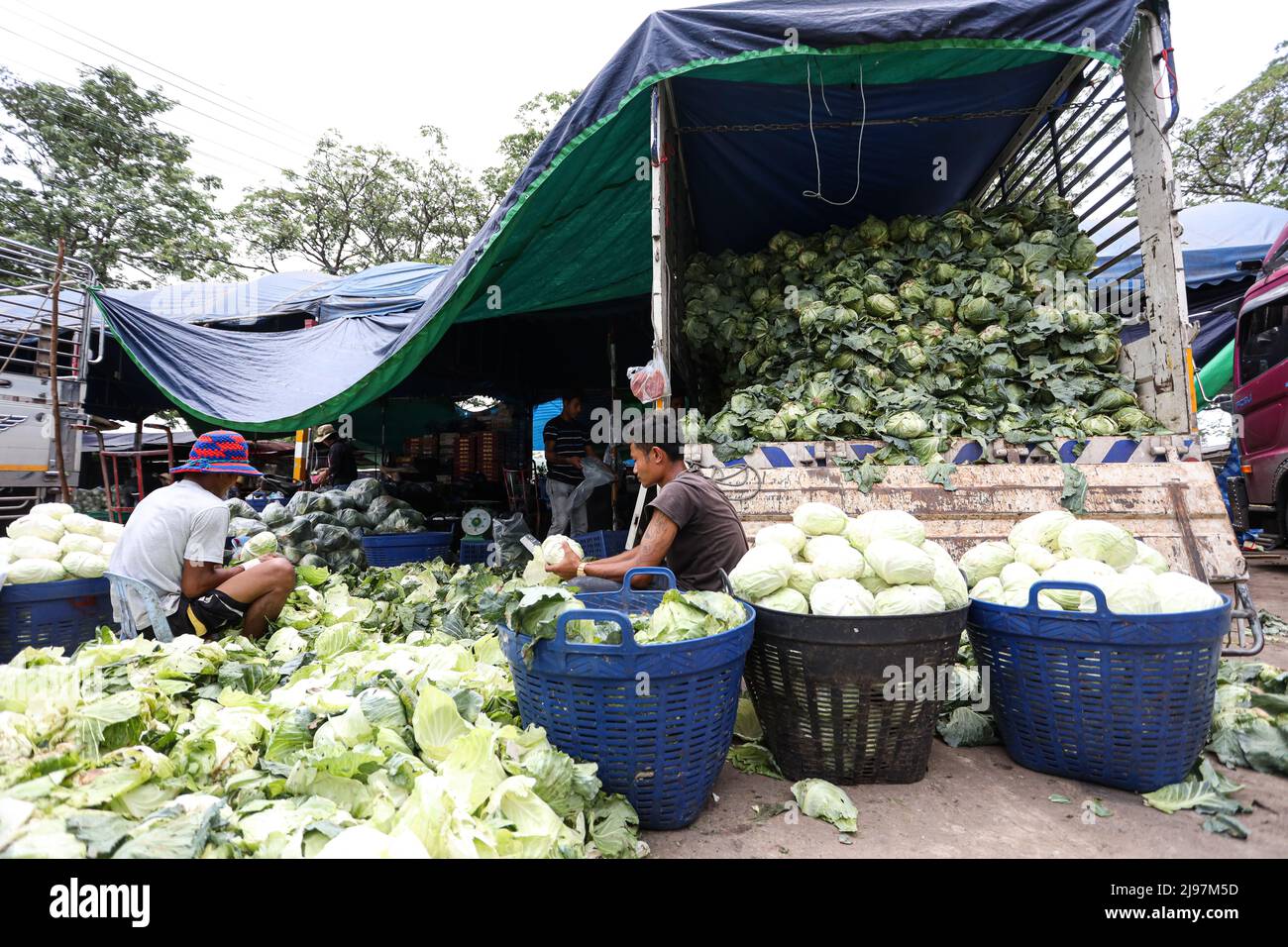 Cambodian police checkpoint hi-res stock photography and images - Alamy