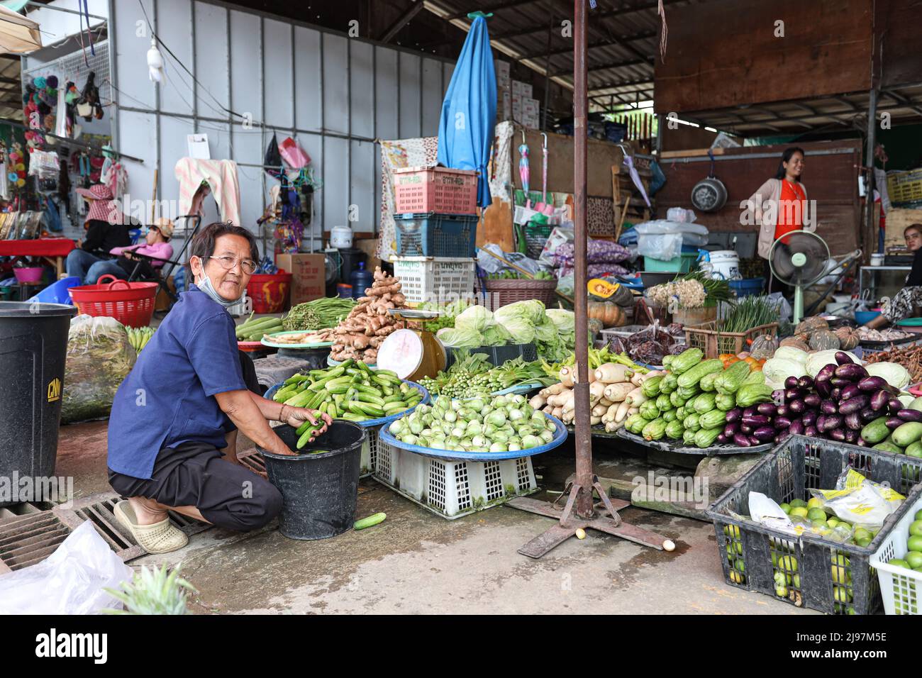 Cambodian police checkpoint hi-res stock photography and images - Alamy