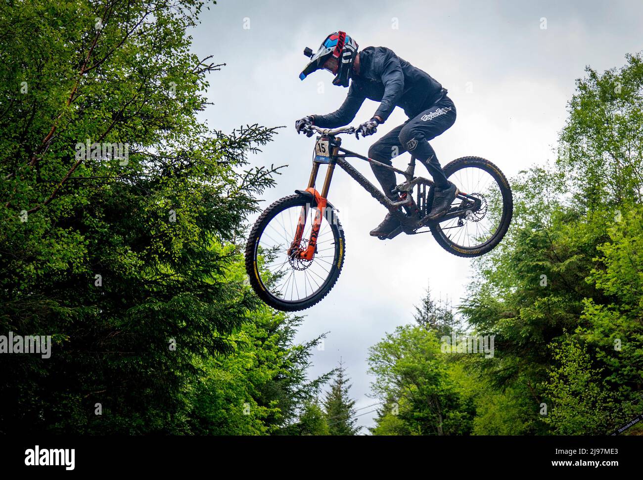 Australia’s David Trummer during day one of the Mercedes-Benz UCI MTB ...