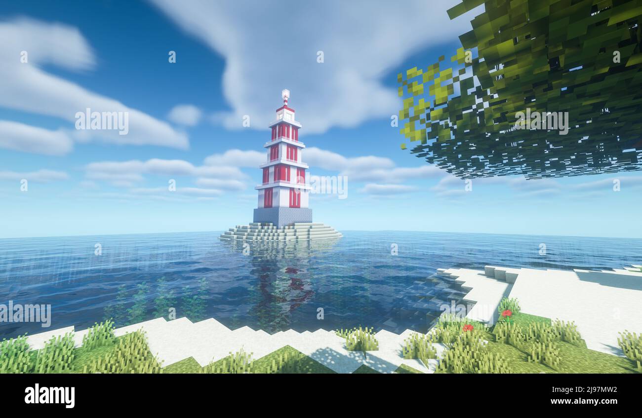 Minecraft Lighthouse Design