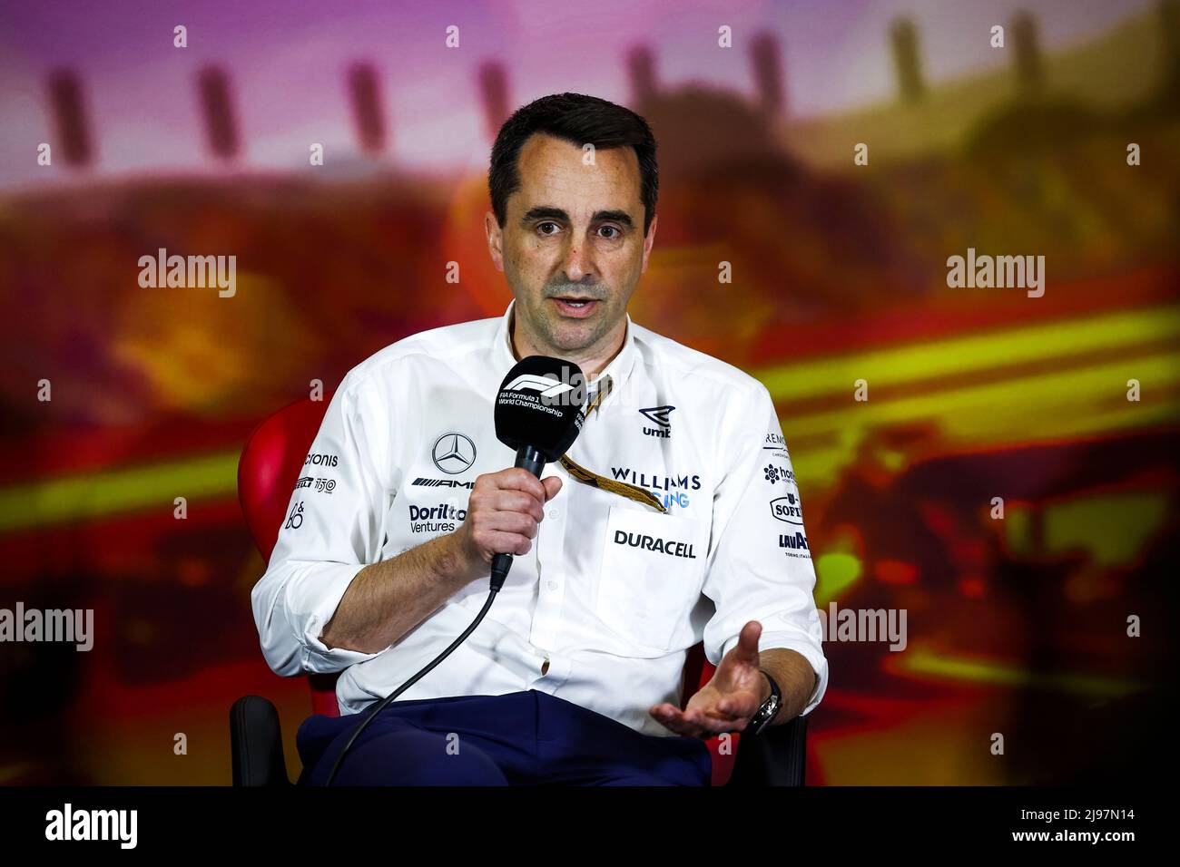 Barcelona, Spain. 21st May, 2022. Dave Robson (Williams Racing), F1 ...