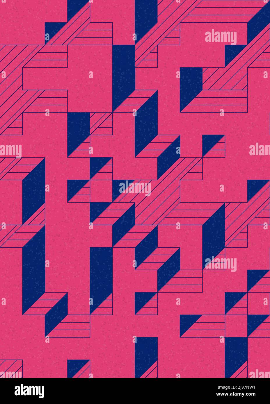 Implementation of Edward Zajec’s “Il Cubo” generative art background ...