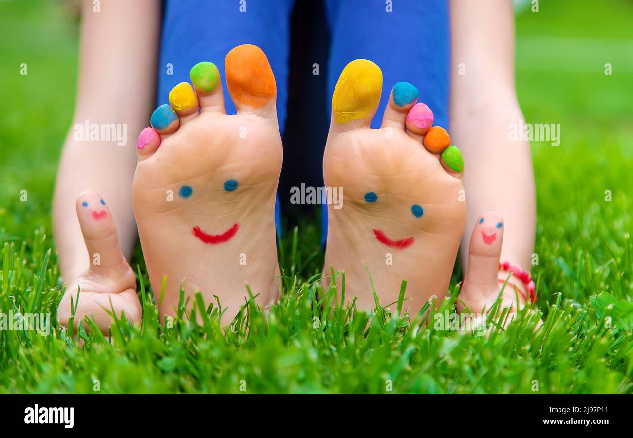 Green Baby Feet
