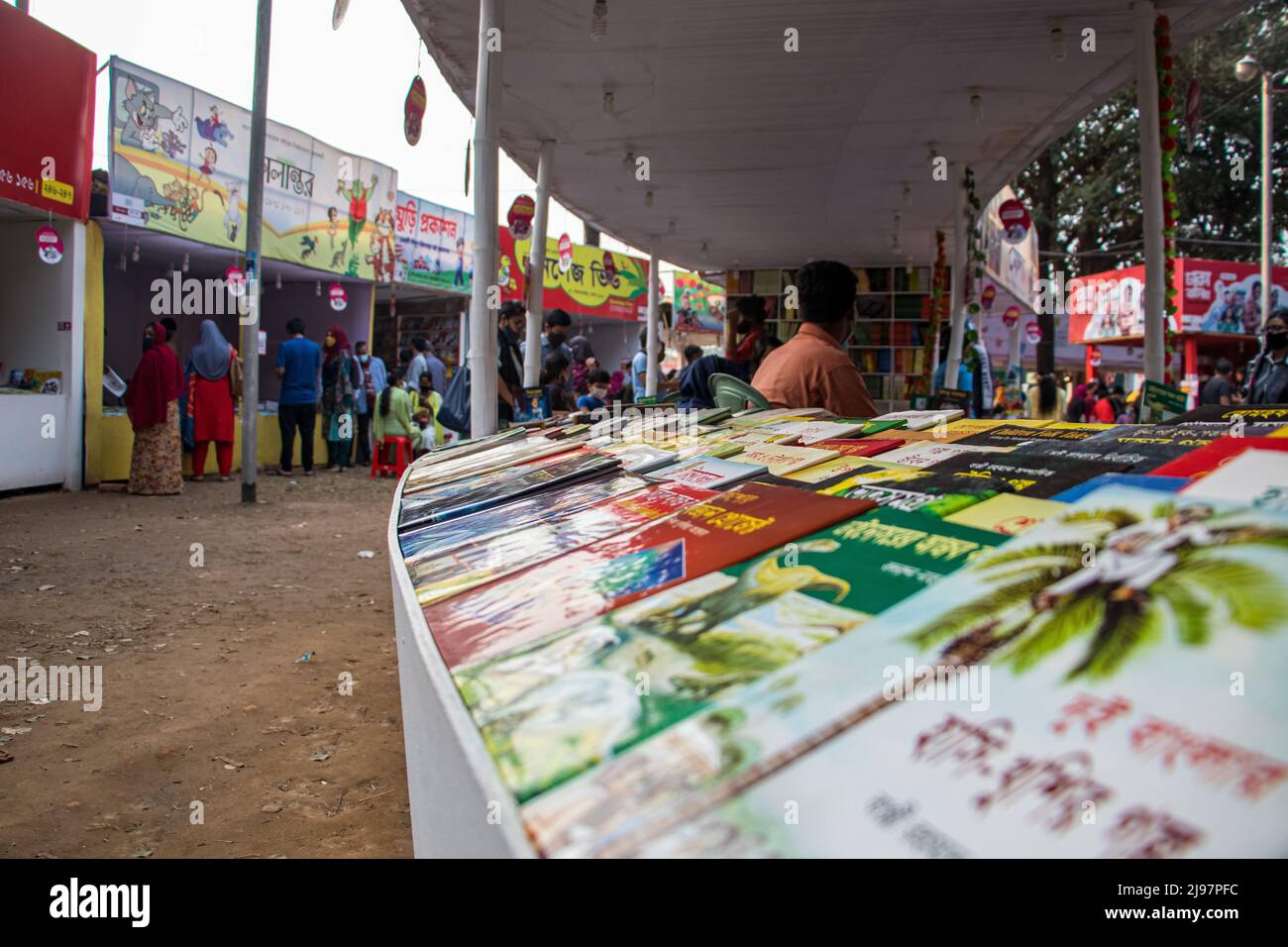 Bangladesh. 26th Feb, 2022. Book fair 2022 in Dhaka. (Credit Image ...