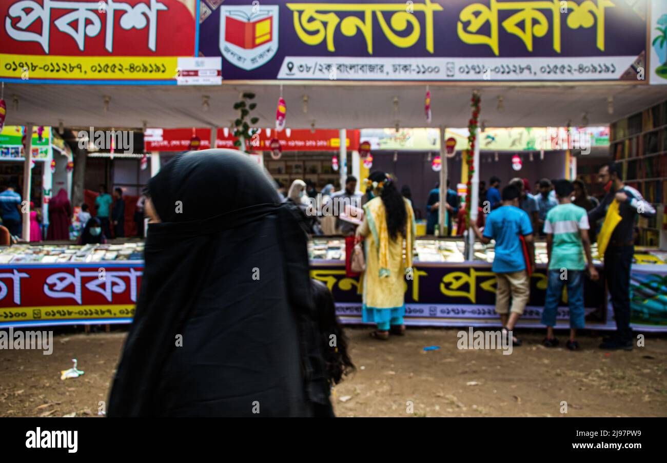Bangladesh. 26th Feb, 2022. Book fair 2022 in Dhaka. (Credit Image ...