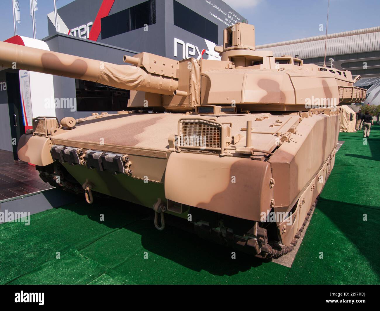 Abu Dhabi, UAE - Feb.23. 2011: Nexter Systems UAE (United Arab Emirates ...