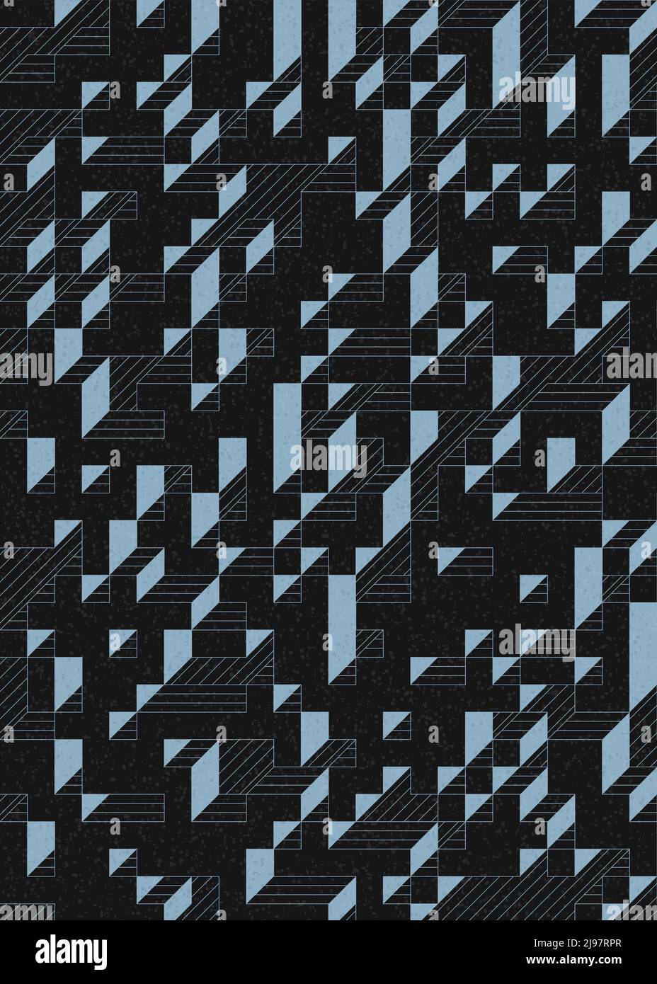 Implementation of Edward Zajec’s “Il Cubo” generative art background ...