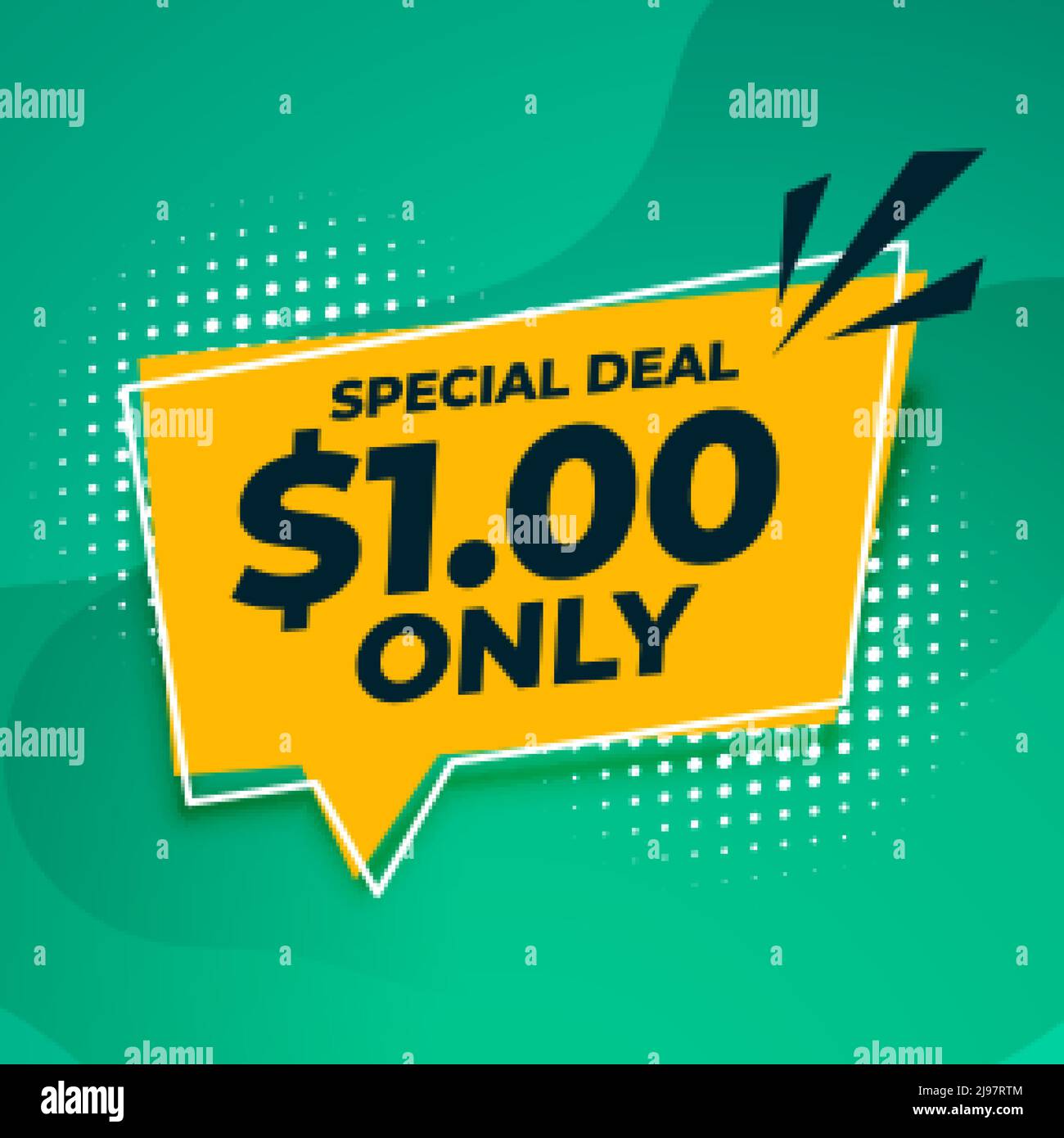 One dollar only Stock Vector Images - Alamy