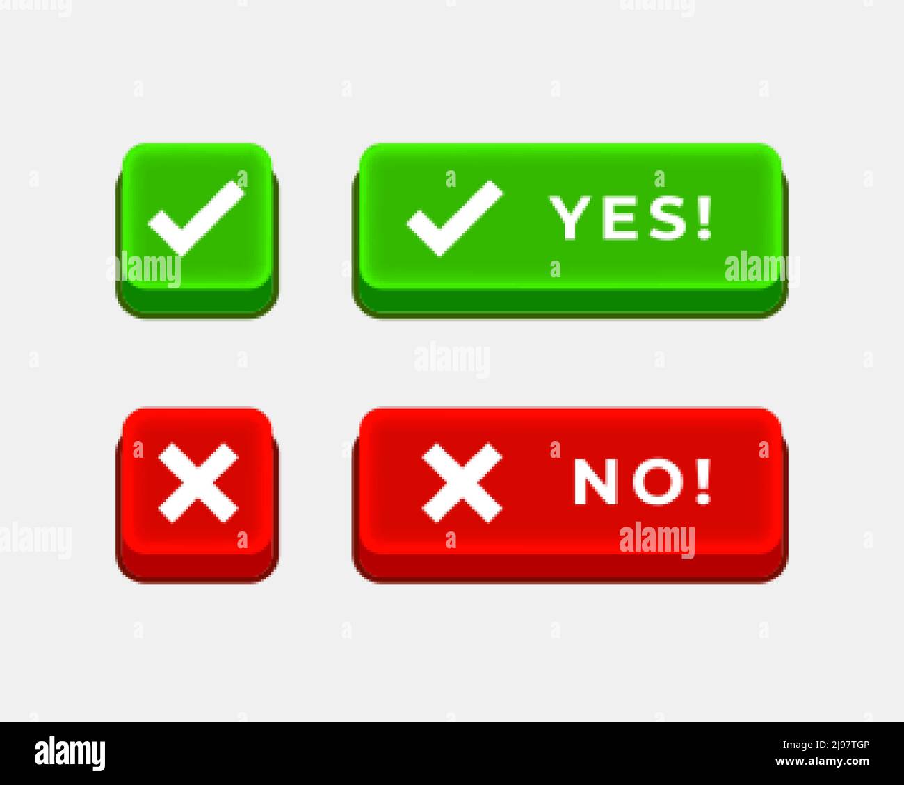 Yes check mark Stock Vector Images - Alamy